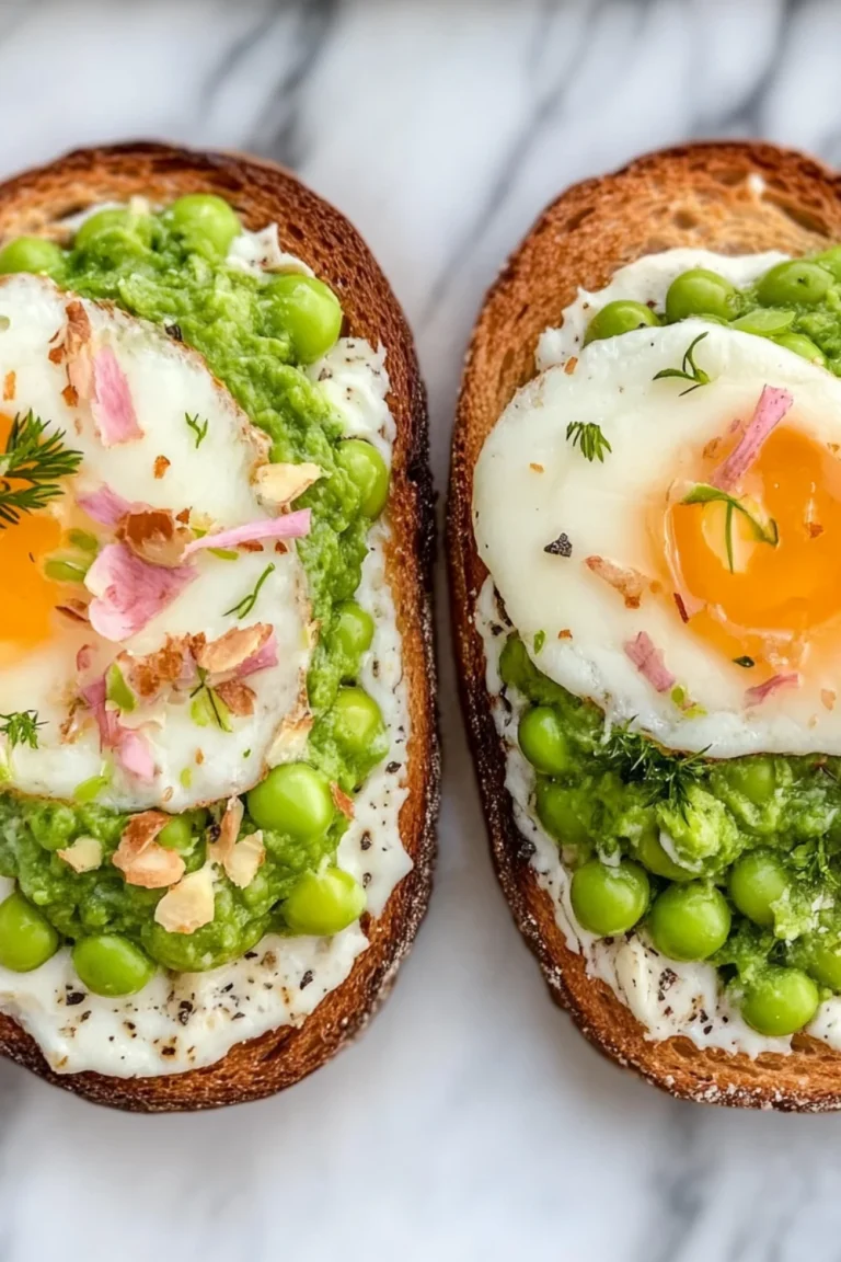 Smashed Peas on Toast: A Fresh, Vibrant Twist on Your Morning Routine ...
